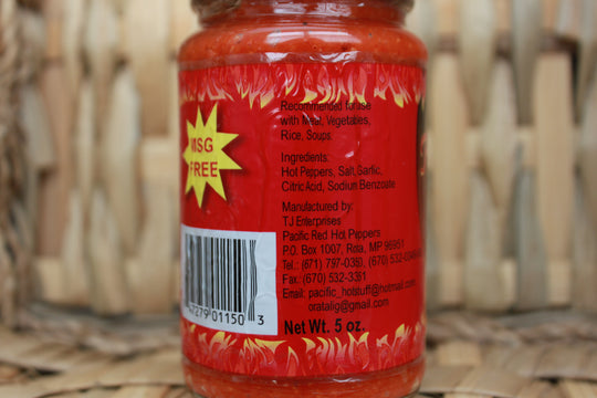 "The Sampler" Ground Hot Chili Pepper Paste – Pacific Red Hot